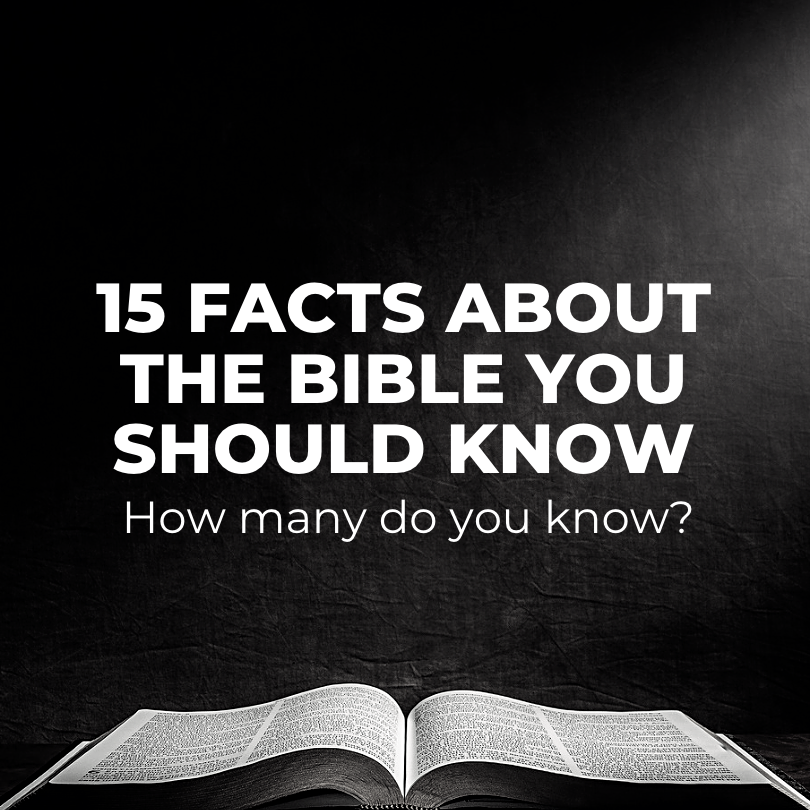 15 Facts About the Bible You Should Know - My Bible School